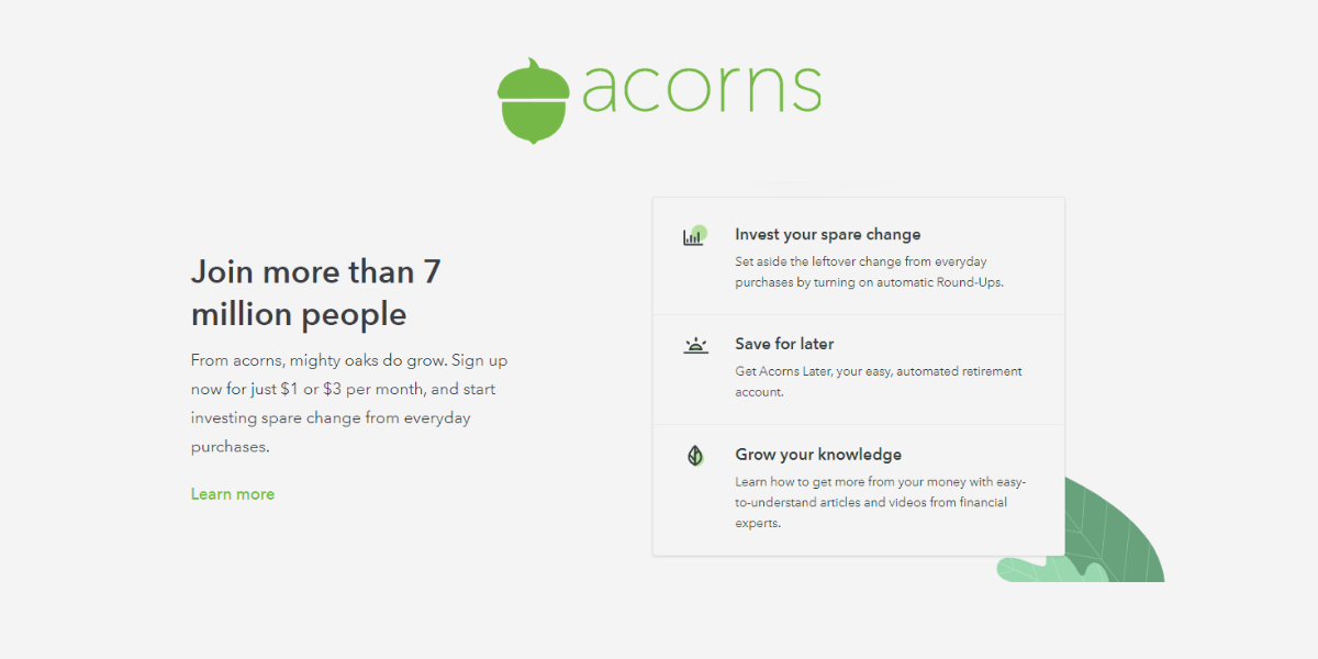 Robinhood vs. Acorns 2023 | Which Investing App is Best?