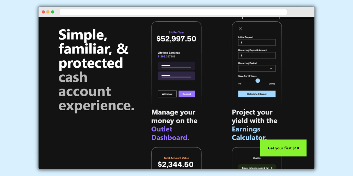 Outlet Finance Review: Features, Pros, and Cons (1, 2026) | PolyGuides.com